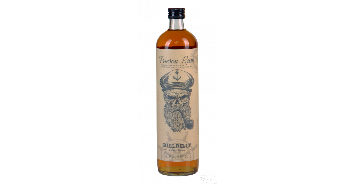 Friesen-Rum Hillbilly | Friesische Spirituosen - Wein Wolff